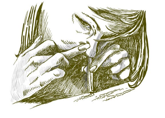 Drogati illustrazione vettoriale. Illustrazione di cocaina - 25581449