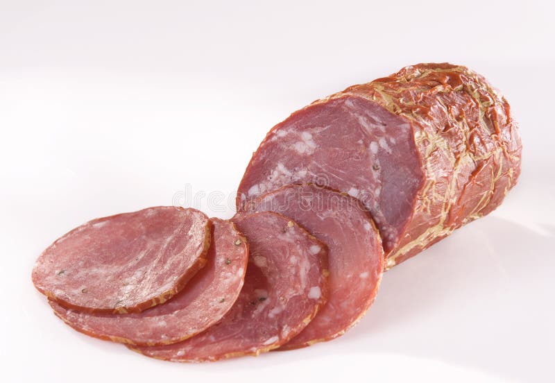 Droge worst stock foto. Image of smakelijk, blad, gekookt - 39662014