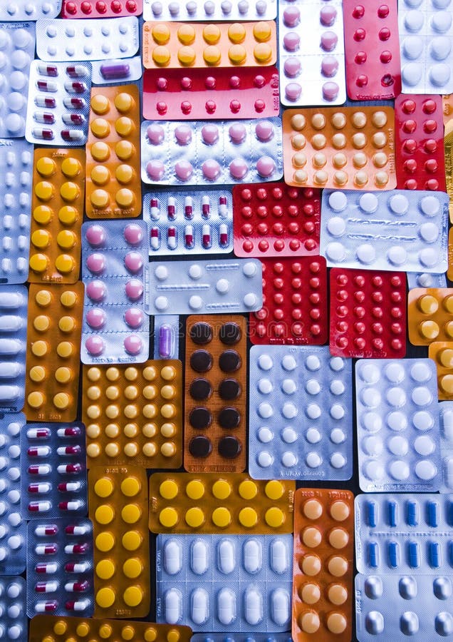 Drogen, Medizin, Tabletten, Pillen Stockbild - Bild von verordnung ...