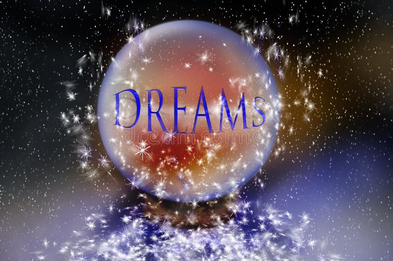 Dromen stock illustratie. Illustration of blauw, gedachten - 6118811