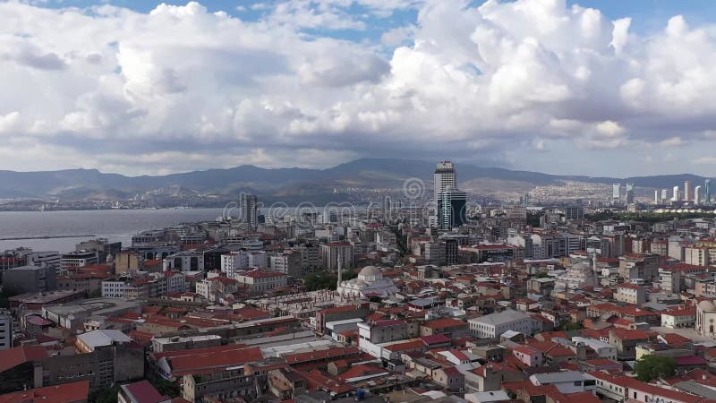 Aerial City View. Drone Camera Stock Video - Video of view, unknown ...