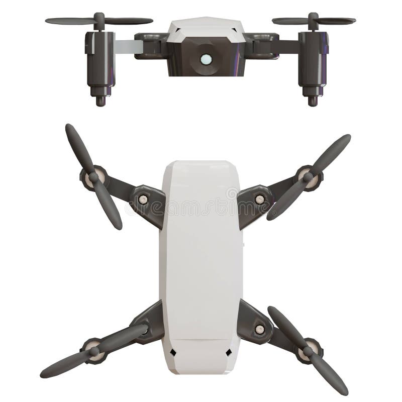 Drone cemera front view stock image. Image of formate - 268598705