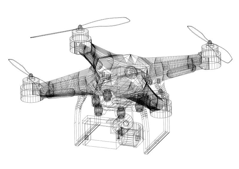 Drone Blueprint Stock Illustrations – 387 Drone Blueprint Stock ...