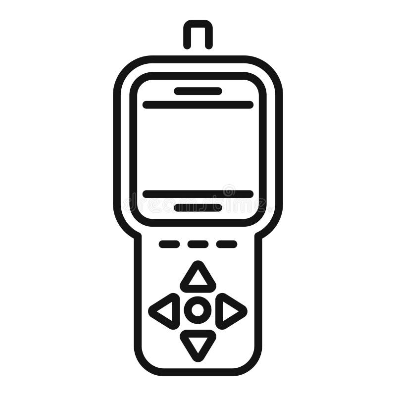 Drone Control Panel with Antenna for Remote Control Stock Vector ...