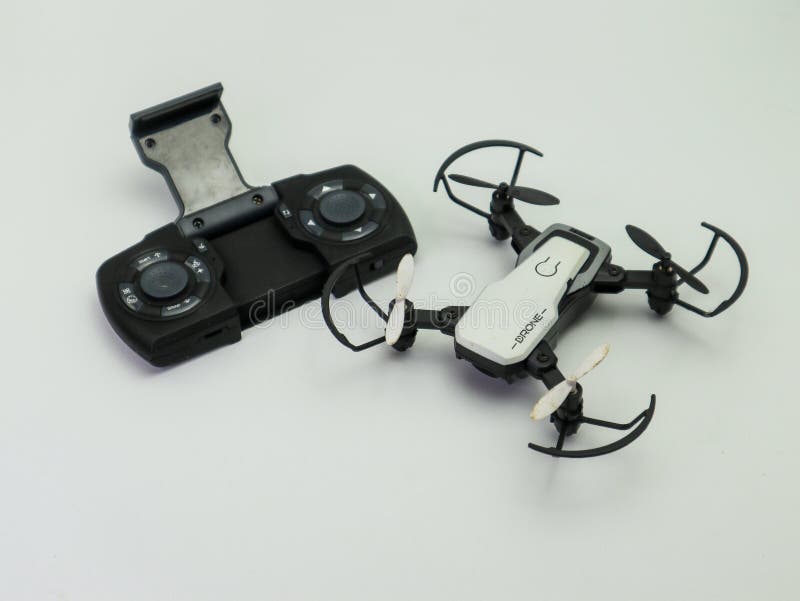Drone and Controller stock image. Image of airplane - 249215101