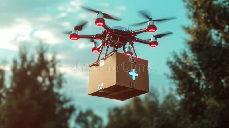 Drone Delivers Medical Supplies Quickly and Efficiently with Advanced ...