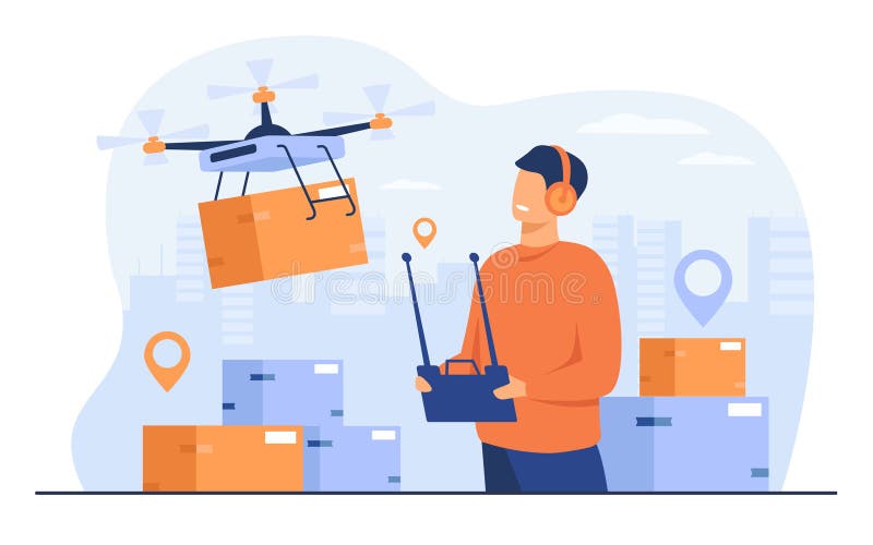 Drone Operator Stock Illustrations – 406 Drone Operator Stock ...