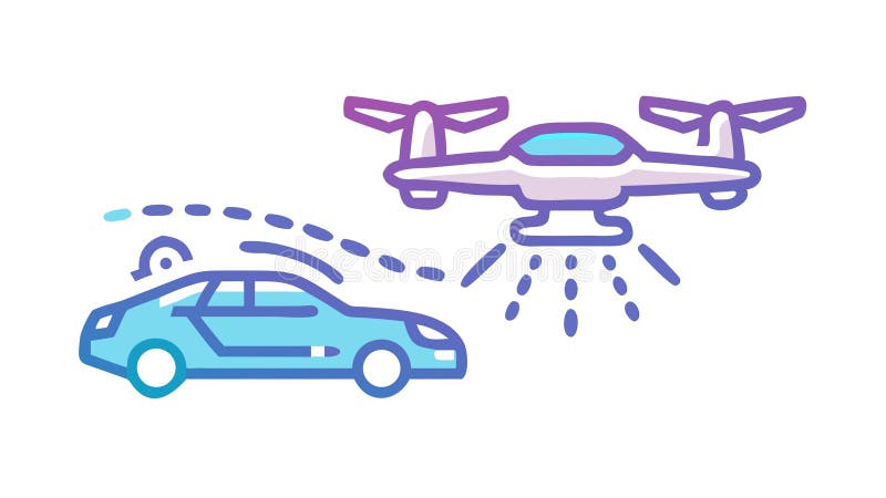 Smart Logistics Transportation Vector Stock Illustrations – 2,878 Smart ...