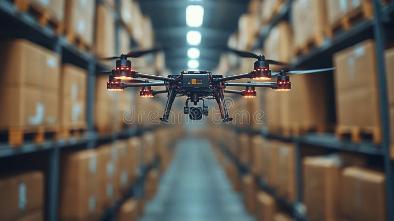 Drone Delivery System Operating in a Modern Warehouse Environment for ...