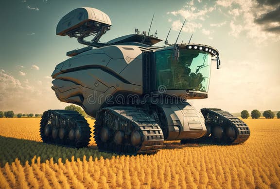 Drone Equipped Autonomous Combine Harvesters. Agriculture and the ...