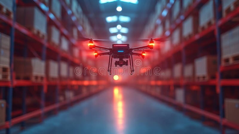 Flying Drone Automates Inventory Management in a Large Logistics ...