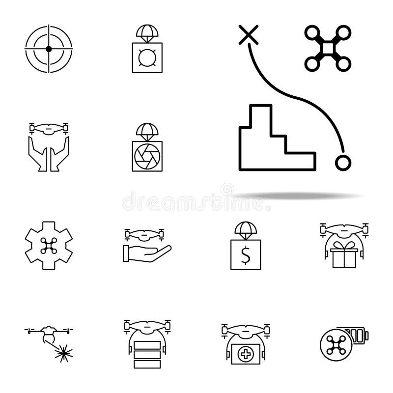 Drone Flight Path Stock Illustrations – 465 Drone Flight Path Stock ...