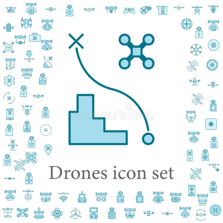 Drone Flight Path Stock Illustrations – 465 Drone Flight Path Stock ...
