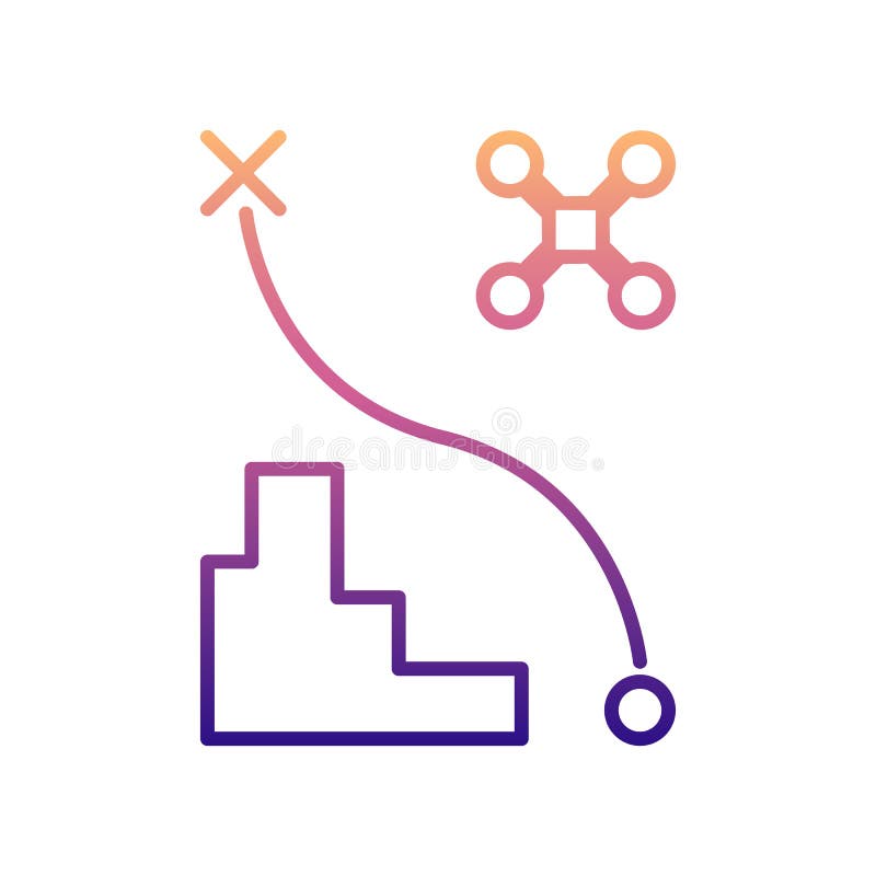 Drone Flight Path Stock Illustrations – 346 Drone Flight Path Stock ...