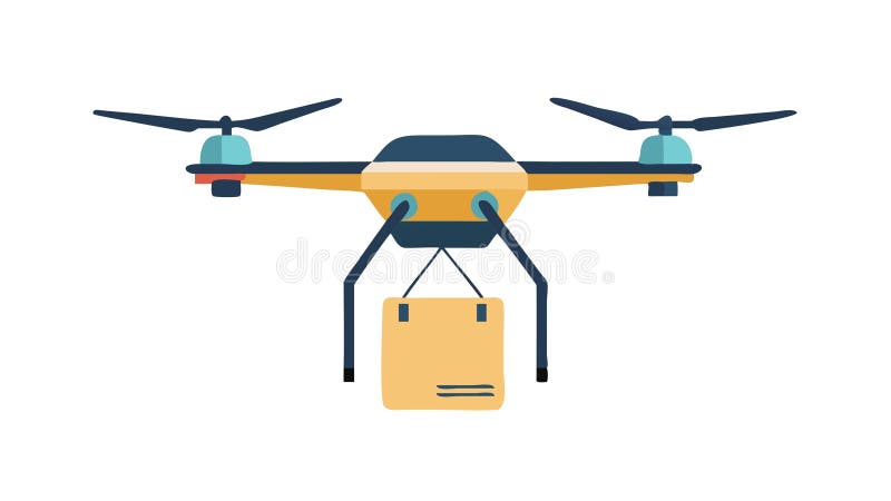 Drone Flight Planning Icon, Mission Control Tablet, Vector Design ...