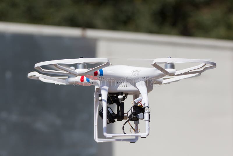 Drone in flight stock photo. Image of flying, digital - 70643038