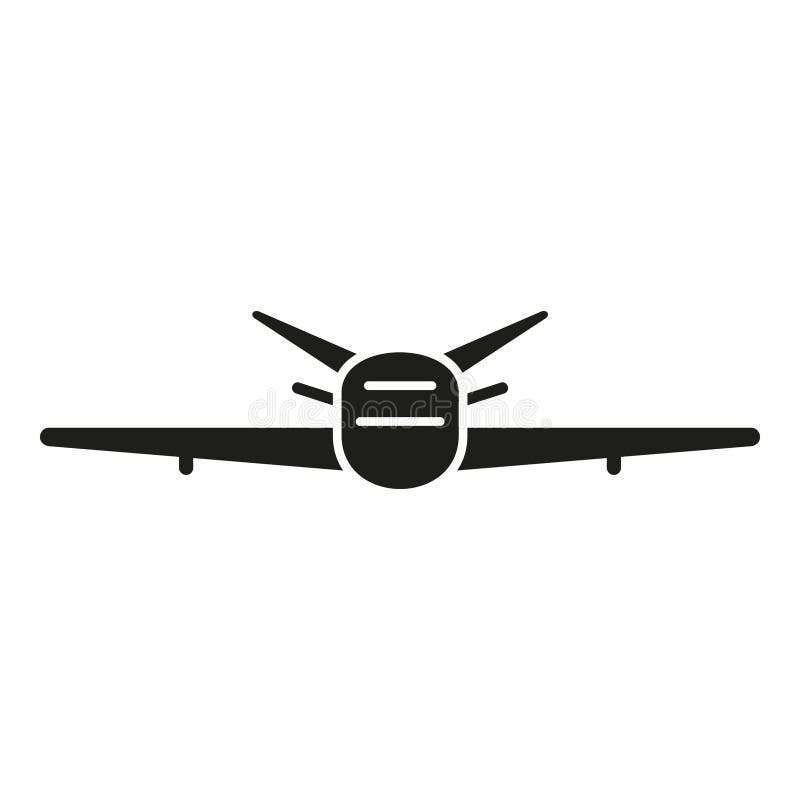 Drone Fly Airplane Icon Simple Vector. Computer Aerial Stock ...