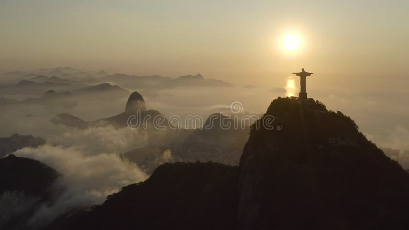 Sunrise at Christ the Redeemer Rio Statue in Rio De Janeiro Brazil ... Sunrise at Christ the Redeemer Rio Statue in Rio De Janeiro Brazil ...