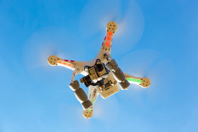 Drone flying stock photo. Image of aerial, equipment - 49776662