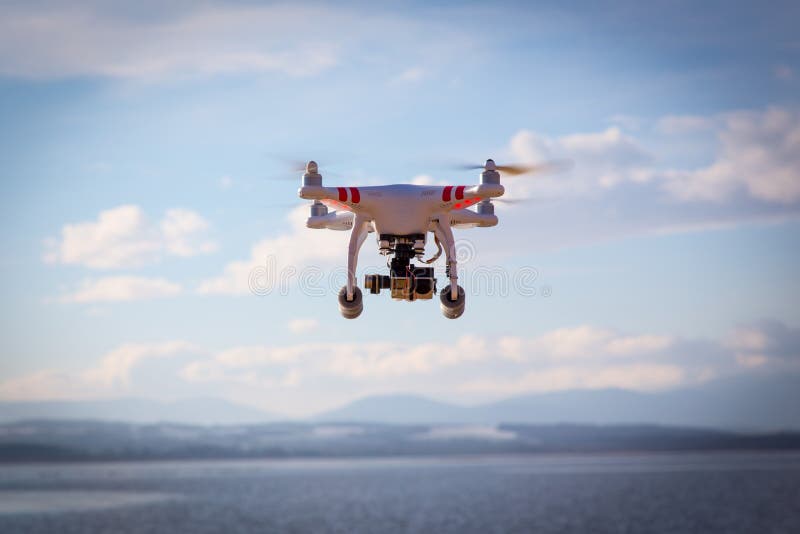 Drone flying stock photo. Image of remote, night, modern - 49777018