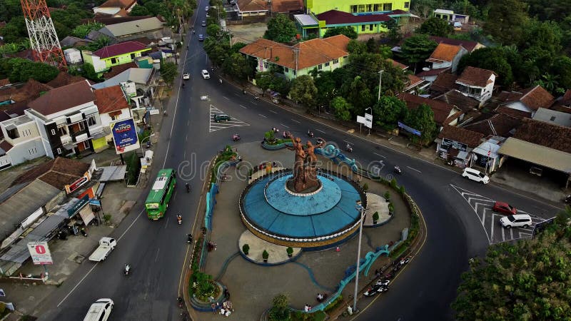 Drone Footage of Three Princesses Monument (Monumen Tiga Putri) in ... Drone Footage of Three Princesses Monument (Monumen Tiga Putri) in ...