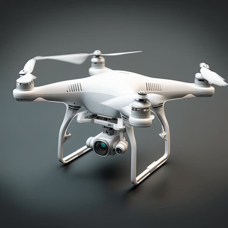 Drone, High Quality, Made in Ai Stock Illustration - Illustration of ...