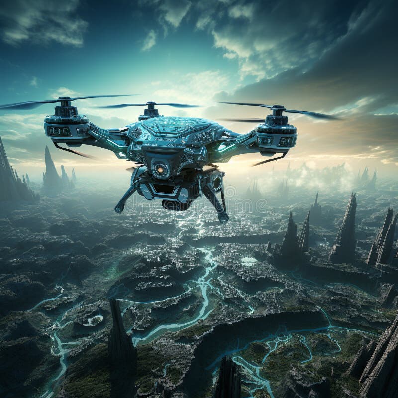 Drone Hovering Over a Binary Code Landscape - a Three-Dimensional ...