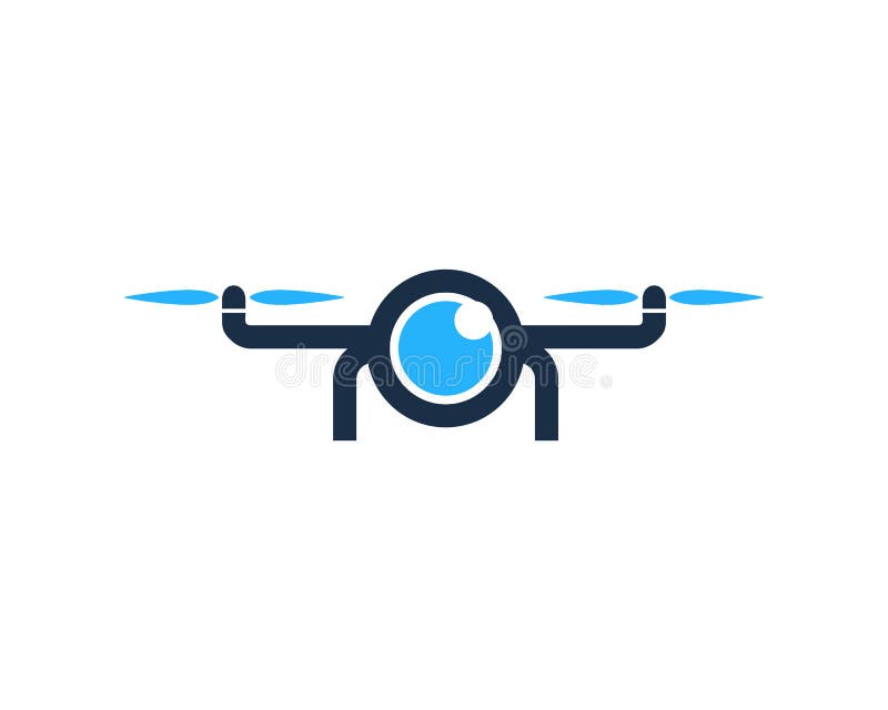 Drone Icon Logo Design Element Stock Vector - Illustration of digital ...