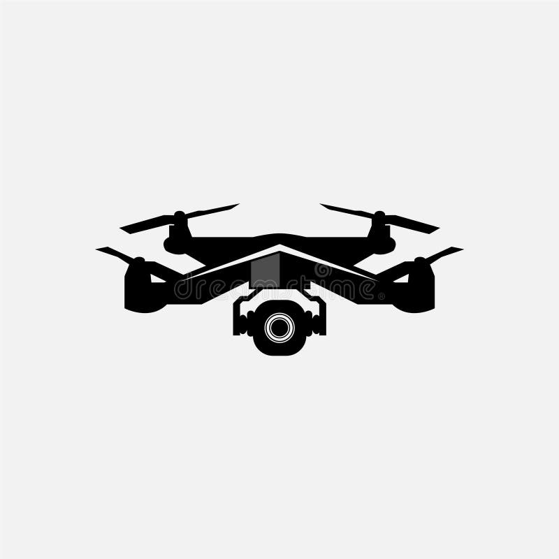 Drone Vector Logo. Drone Modern Icon for Graphic and Web Design Stock ...