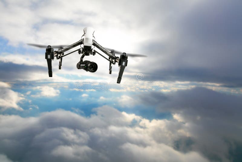 Drone at work stock photo. Image of technology, shipping - 49690610