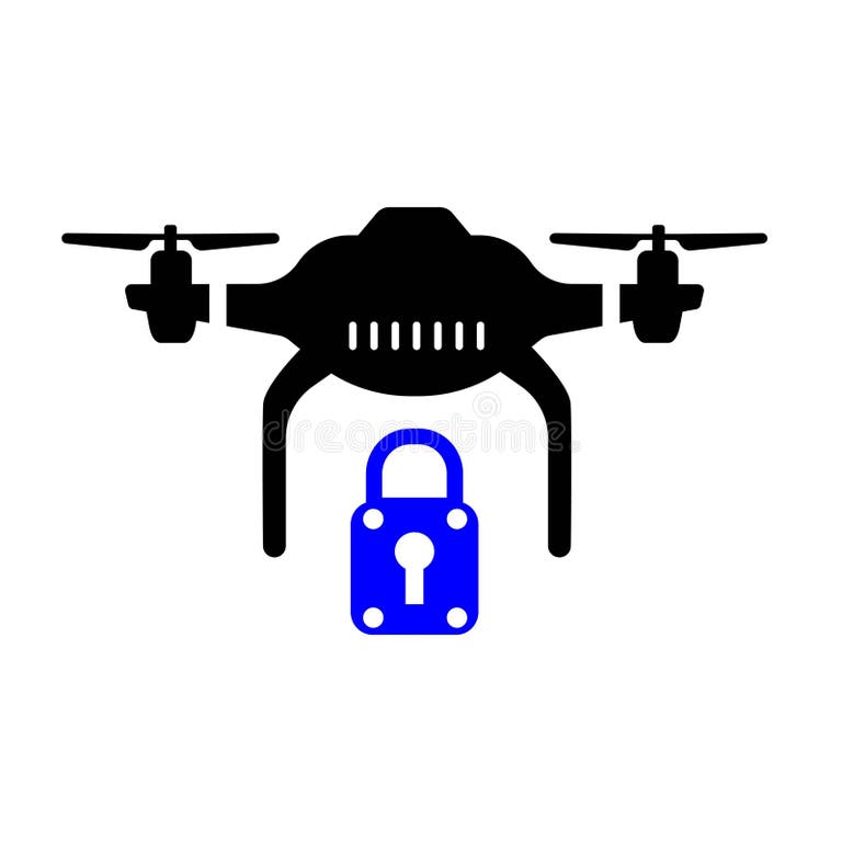Drone Lock Icon Stock Illustrations – 453 Drone Lock Icon Stock ...