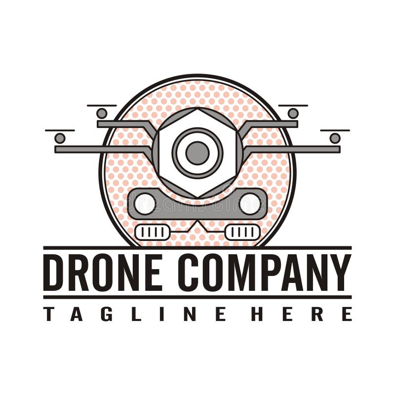 Drone Logo Vector Illustration - Future Technology Stock Vector ...