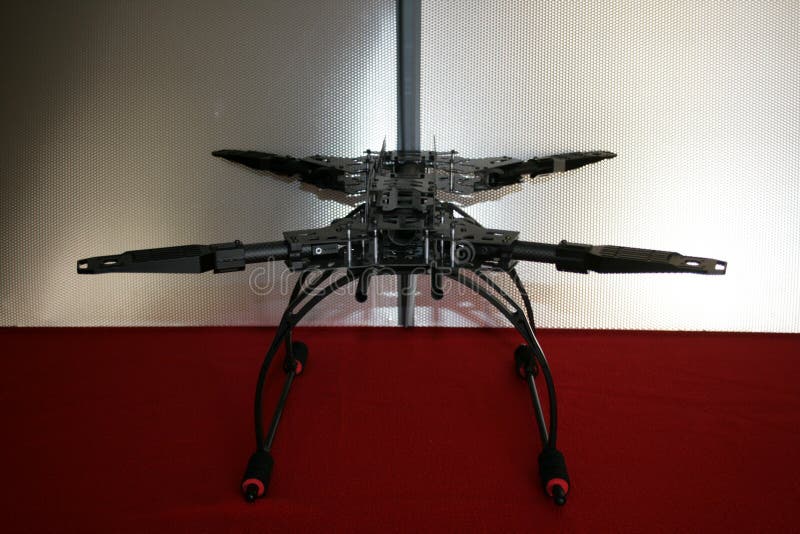 Drone Prototype in the Production Line Awaiting To Be Assembled with ...