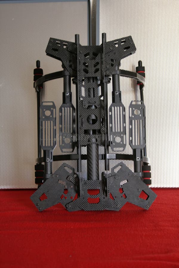 Drone Prototype in the Production Line Awaiting To Be Assembled with ...