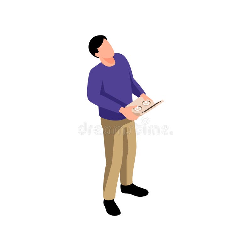 Drone Operator Icons Collection Stock Vector - Illustration of graphic ...