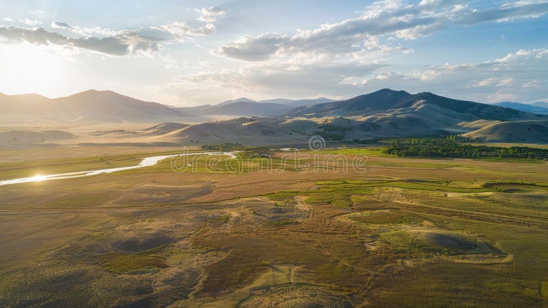 A Drone Photograph Capturing the Expansive Scale of a Proposed ...