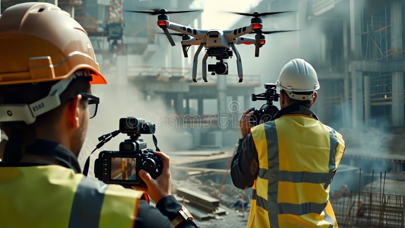 Drone Photography at Construction Site a Modern Approach for Media ...
