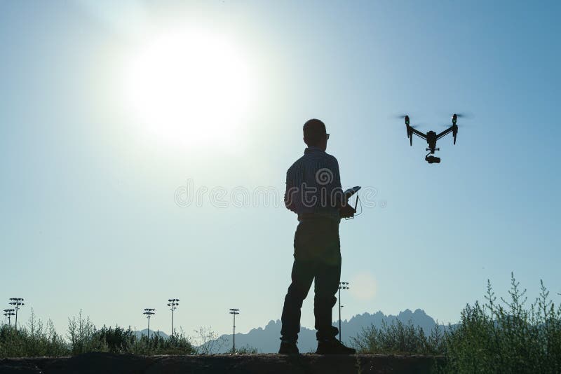 Fpv drone pilot. stock image. Image of drone, helicopter - 145231775