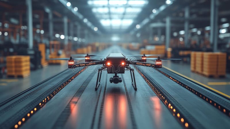 Drone Optimized for Logistics Operations in a High Tech Distribution ...