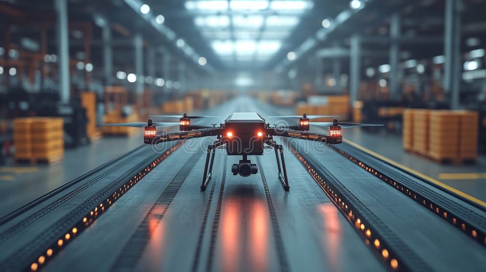 Drone Optimized for Logistics Operations in a High Tech Distribution ...
