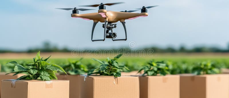 Drone Powered Smart Delivery System Over Agricultural Landscape ...