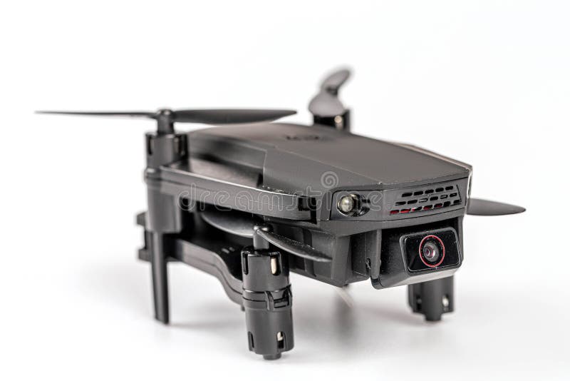 Drone Quadcopter with Camera, Close-up Stock Image - Image of aircraft ...