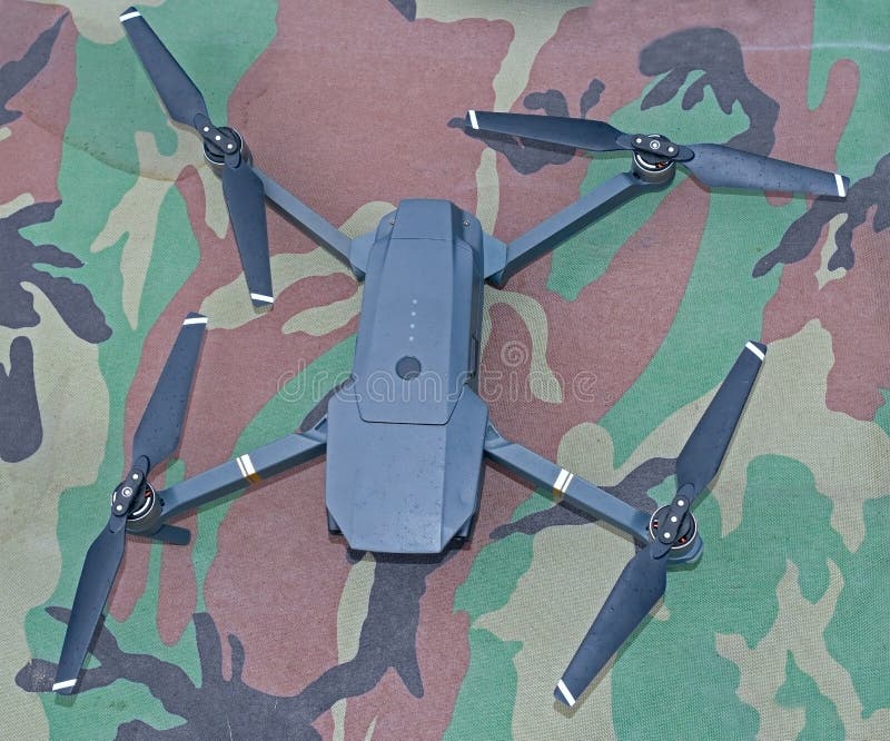 Camouflage drone stock photo. Image of photo, controlled - 95454506