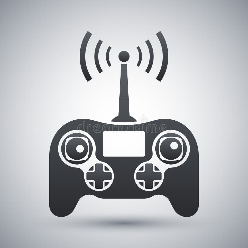 Drone Remote Control Icon, Stock Vector Stock Vector - Illustration of ...