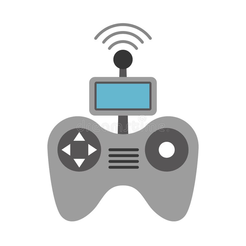 Drone remote control icon stock vector. Illustration of drone - 95881257