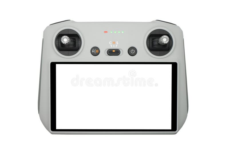 Drone Remote Control Isolated on White Background. Remote Control with ...
