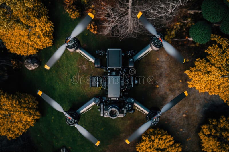Drone S Eye View: Capturing the World from Above. AI Generated Stock ...