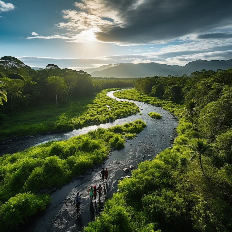 Drone Safari: Venturing into Remote Areas with Unmanned Aircraft Stock ...