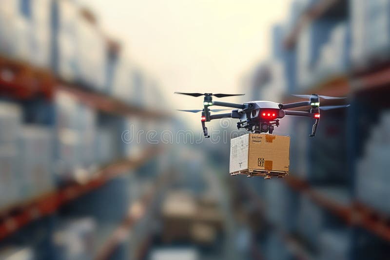 Drone Technology Revolutionizes Industrial Logistics, Facilitating ...