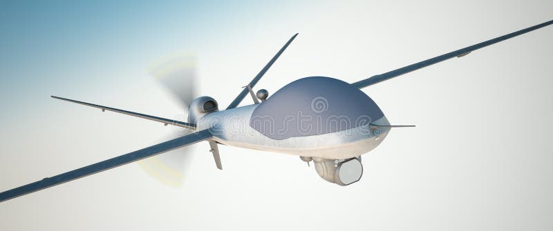Drone UAV stock illustration. Illustration of control - 51256146